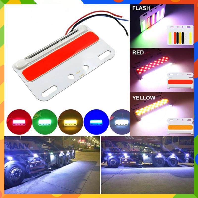 Lampu LED dipasang di sisi trak, 12V & 24V, kalis air, lampu sisi baldi ...