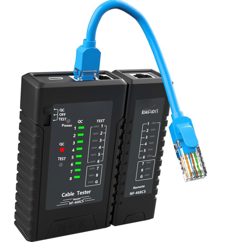 NF-468CS Network Tester Telephone & Continuity Tester Ethernet Mapper ...