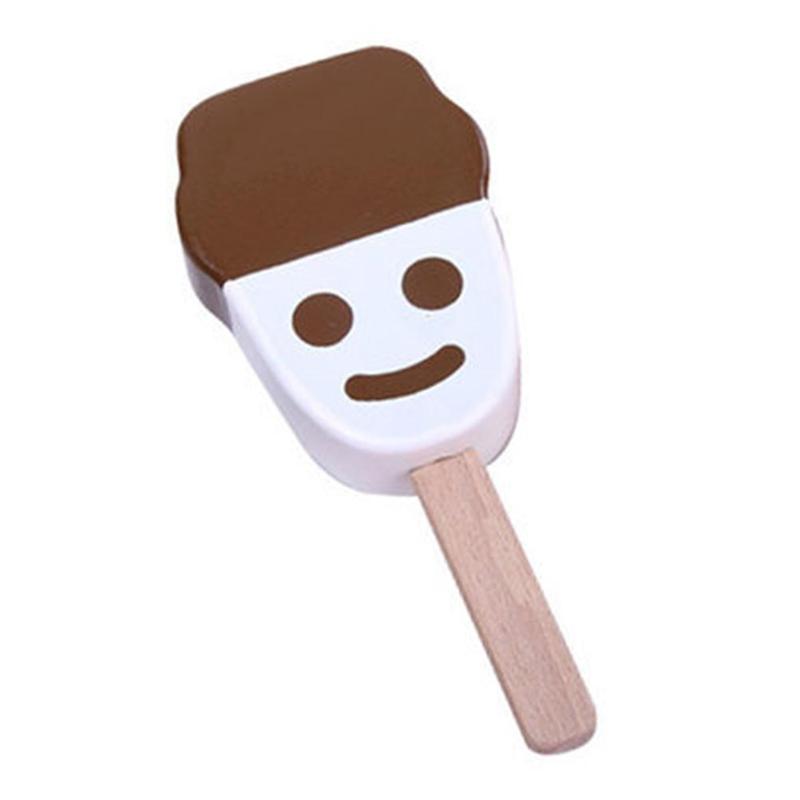Wooden Popsicle Toys Play Food Pretend Bamboo 11.40X4.80X1.70CM ...