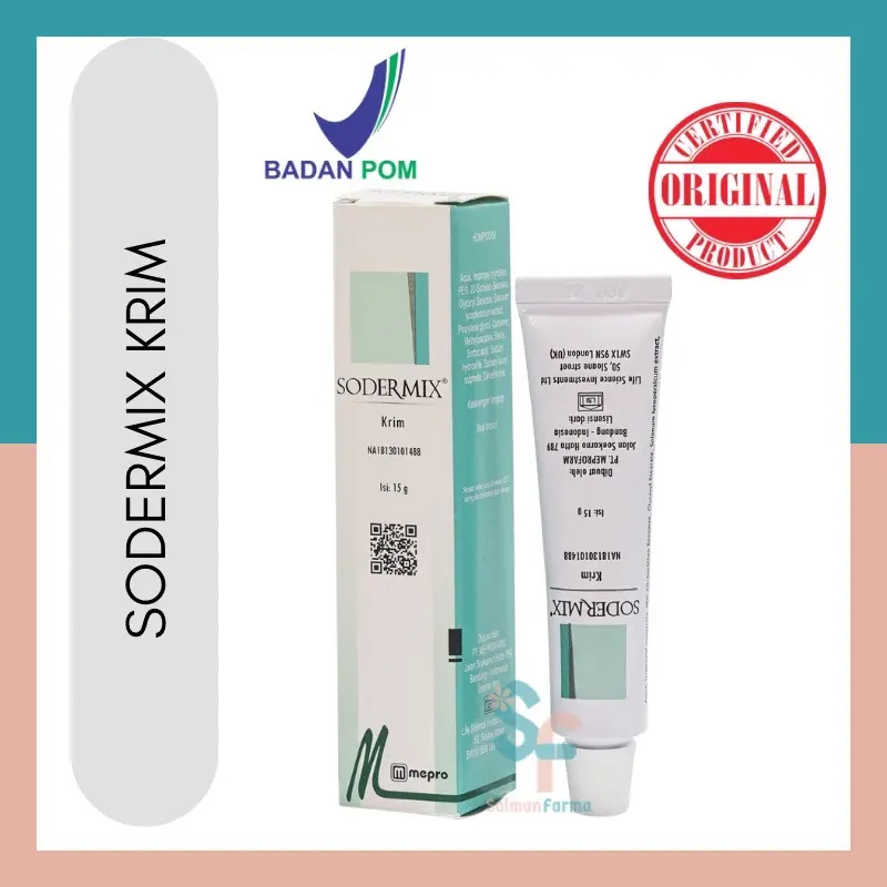 Sodermix Cream 15gr Original - Shop | Tokopedia