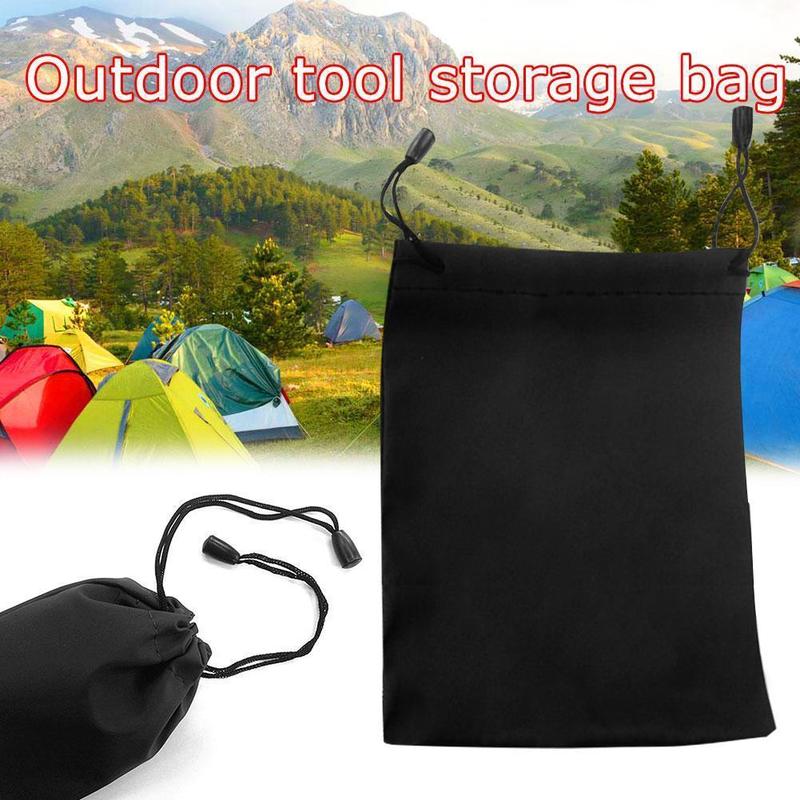 16*11cm Outdoor Tool Storage Bag Drawstring Nylon Bag Drawstring ...