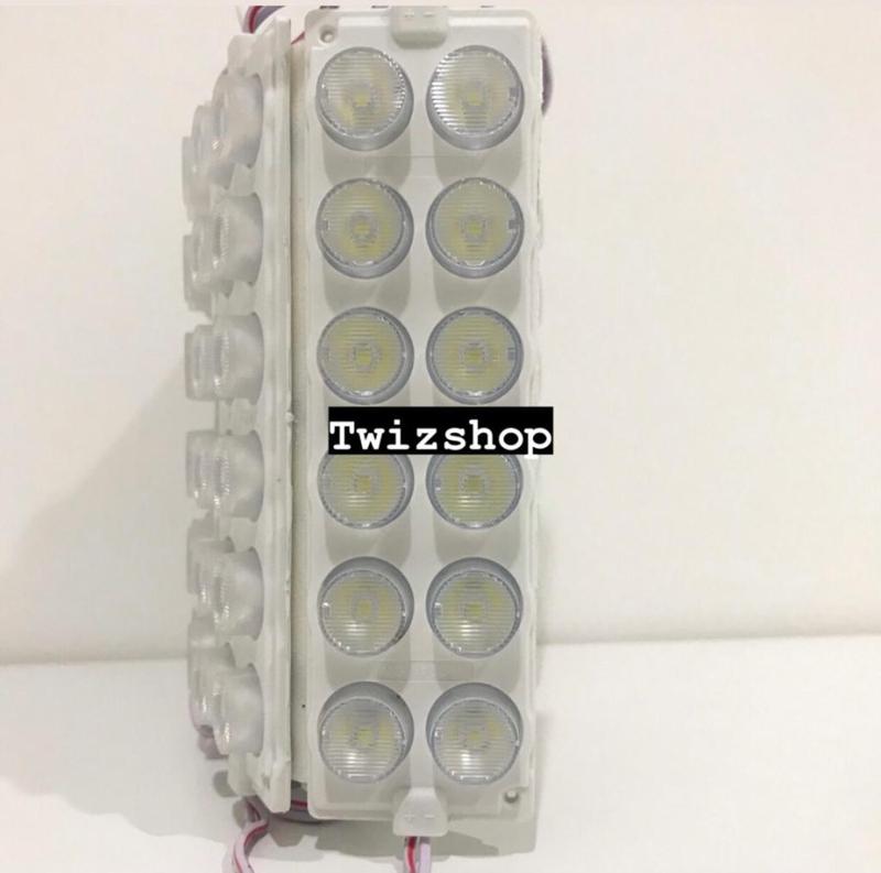 Lampu LED Module 12 Mata (2x6) 12 Volt 24 Volt / LED Modul 2x6 - Shop ...