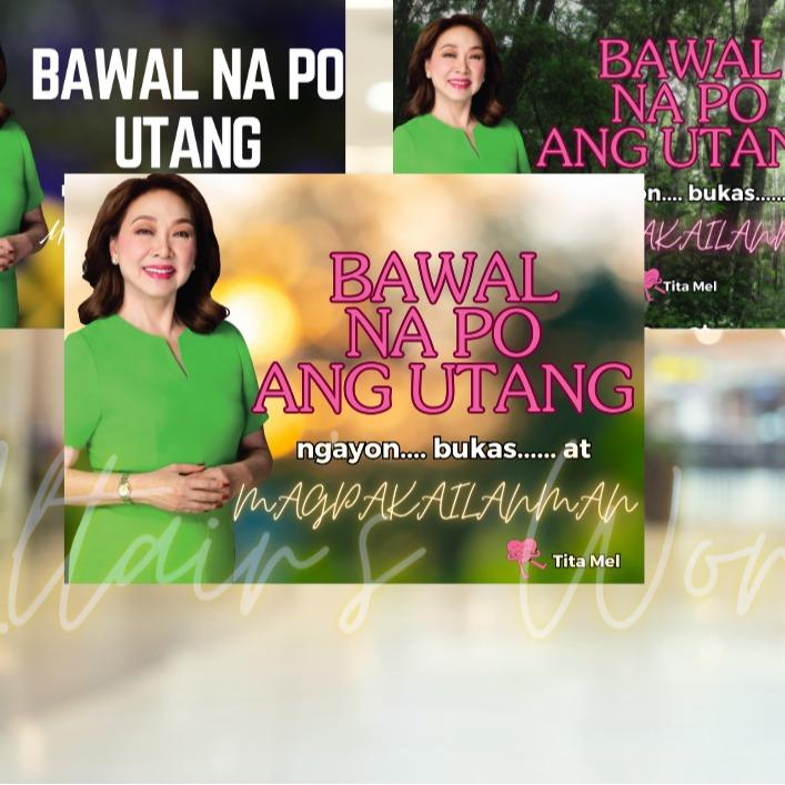 AW Signage Sari Sari Store Signage for Business Bawal Utang Signage ...