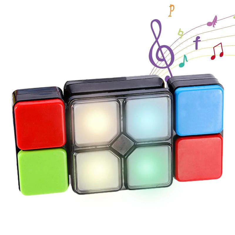 Music Flashing Magic Cubes Puzzle Toy Flip Slide 4 Game Mode - TikTok ...