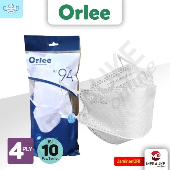 Jual Masker ORLEE Earloop 4 Ply KF94 Sachet 10s - Kota Bandung ...