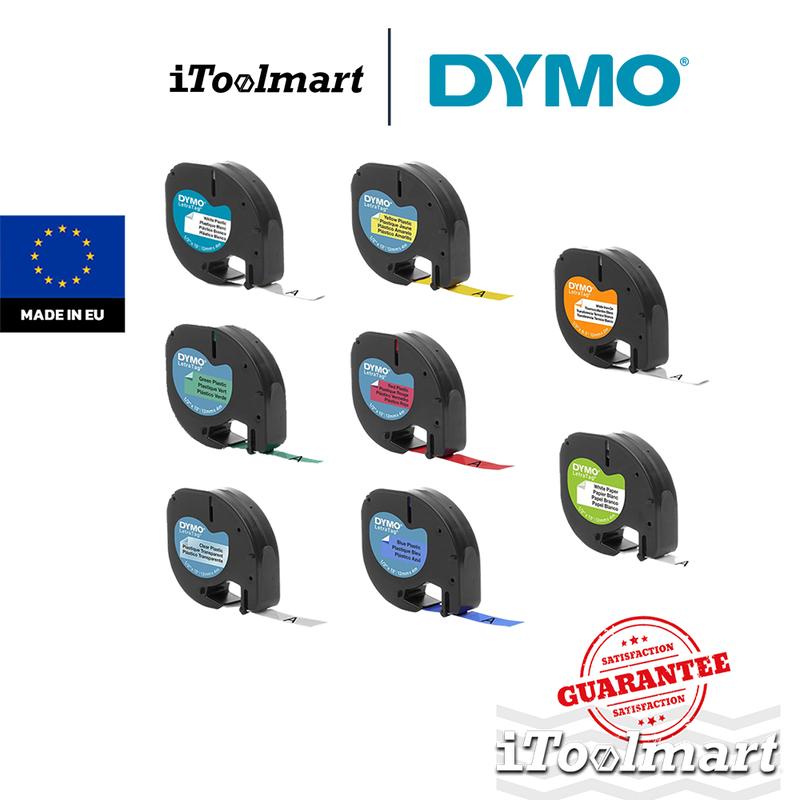 COD DYMO เทปกระดาษ / พลาสติก Letratag ขนาด 12 มม. x 4 มม. สำหรับรุ่น ...