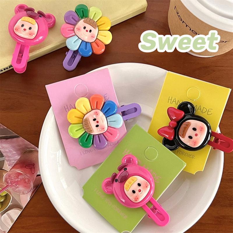 Cute Hair Clips Sweet Versatile Bangs Clips Hairpins Side Hair - TikTok ...