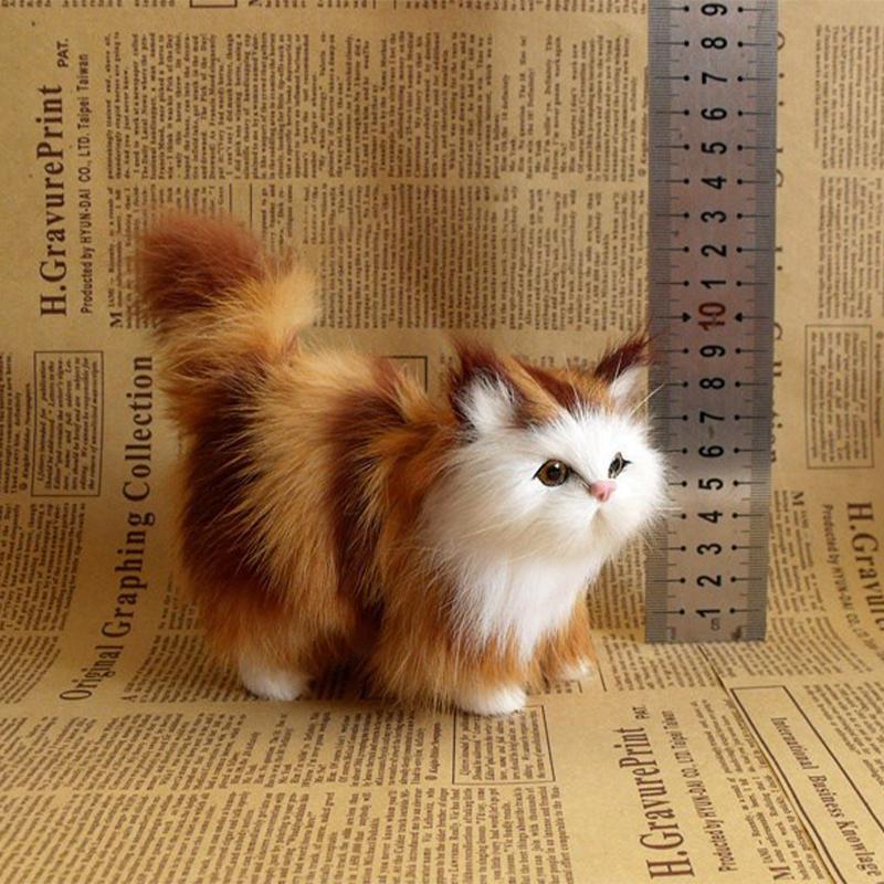 Mainan Mewah Kucing Simulasi, Model Anak Kucing Boneka Lembut, - TikTok ...