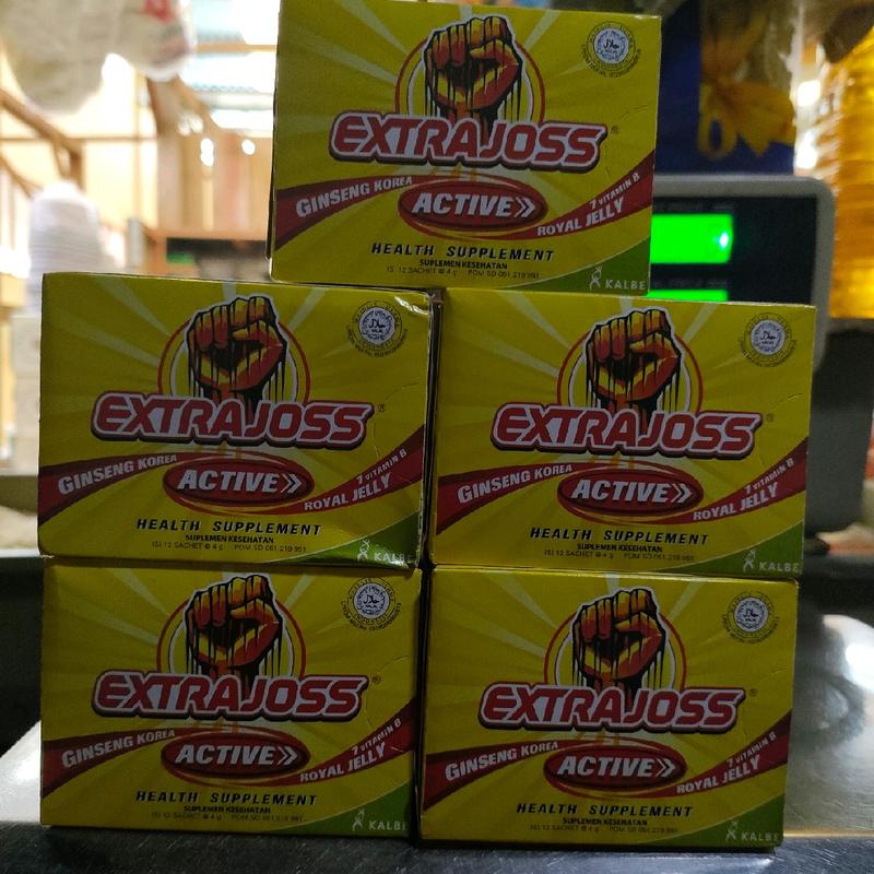 Extrajoss 5 box ( isi 12 sachet ) - Shop | Tokopedia