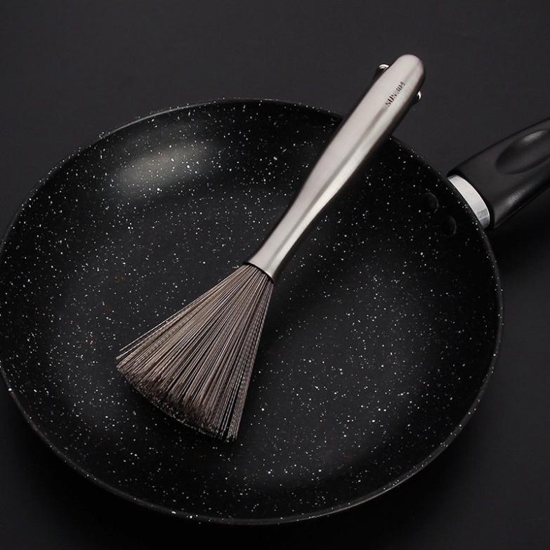 Chổi cọ nồi cọ chảo.inox 304 Bàn Chải Chà Nồi Đánh Bóng xóa tan ...