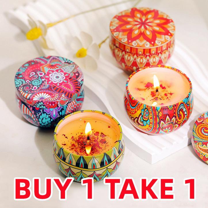 【BUY 1 TAKE 1】Scented Candles Soy Scented Candle Home Fragrance ...
