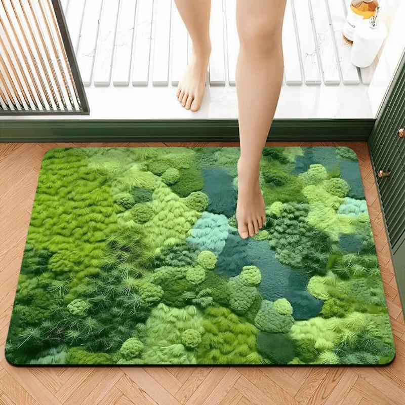 Thảm Chùi Chân Lông Cừu 3D Siêu Dày, Thảm Lau Chân Lông Xù Chông ...