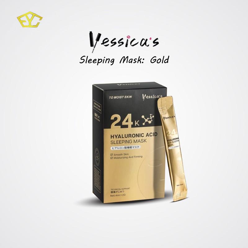 FYC - Yessica's 24k Sleeping Mask Hyaluronic Acid (Moisturizing, - Shop ...