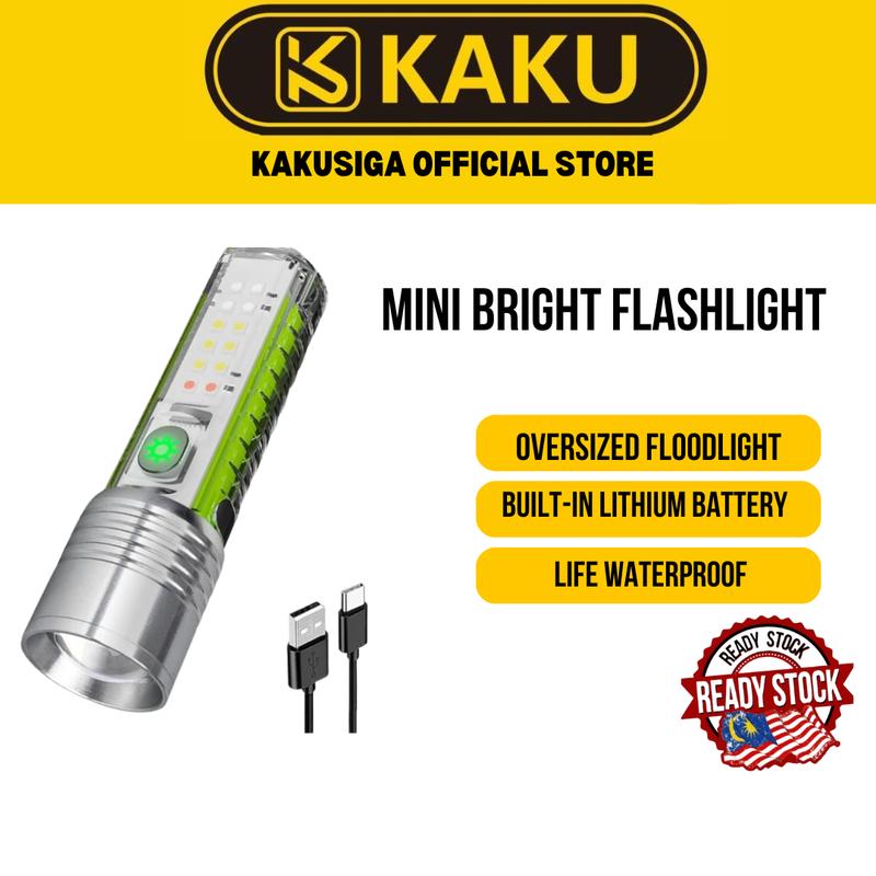 Zooming Flashlight 520d LED Flashlight Super Bright White/Red/Blue ...