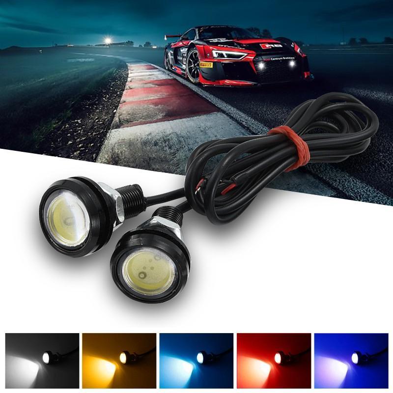 2 PCS 10W LED Eagle Eye 12V Car Auto DRL Daytime Running Da - TikTok ...