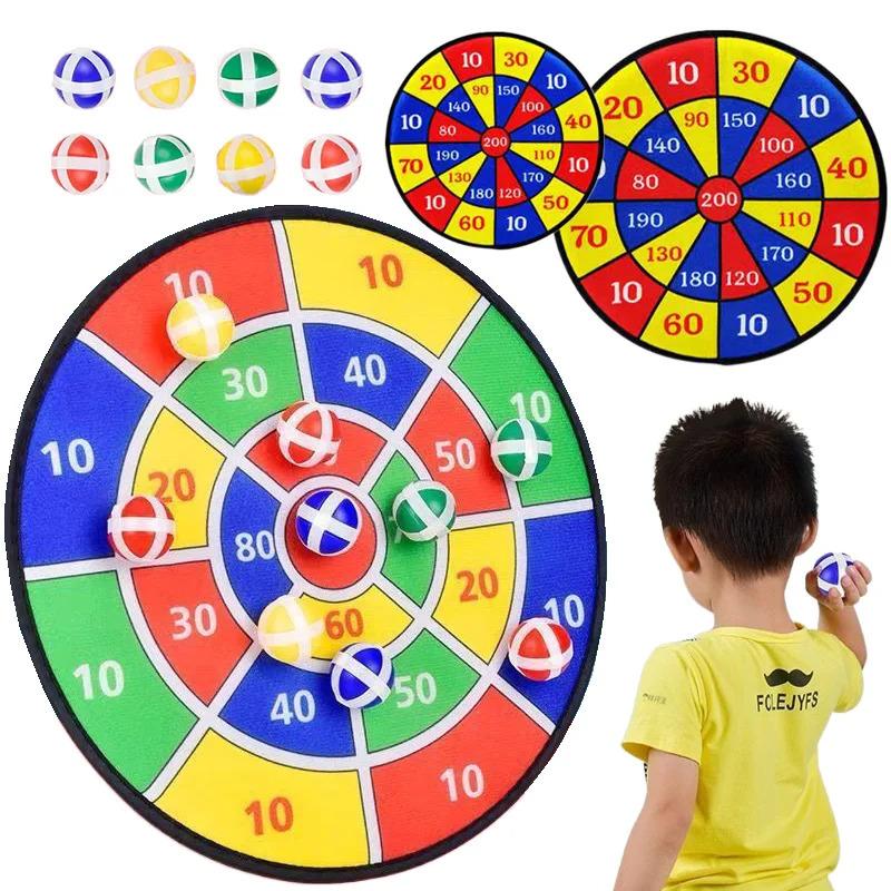 Children Dart Shield Target Sticky Ball Toys Indoor Outdoor Early ...