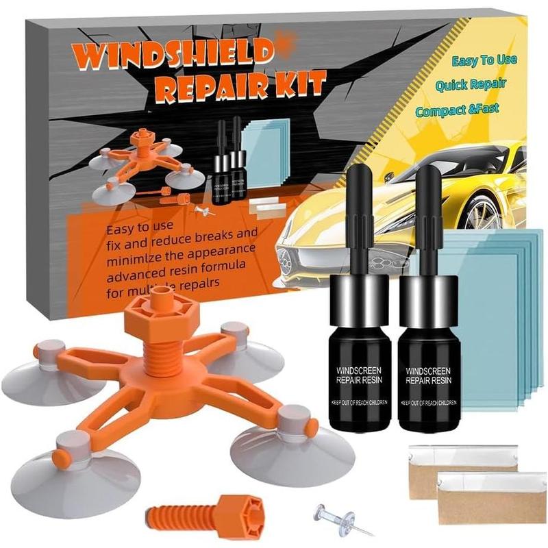 Windscreen Repair Kit, Windshield Repair Kit with Enhanced Injection ...