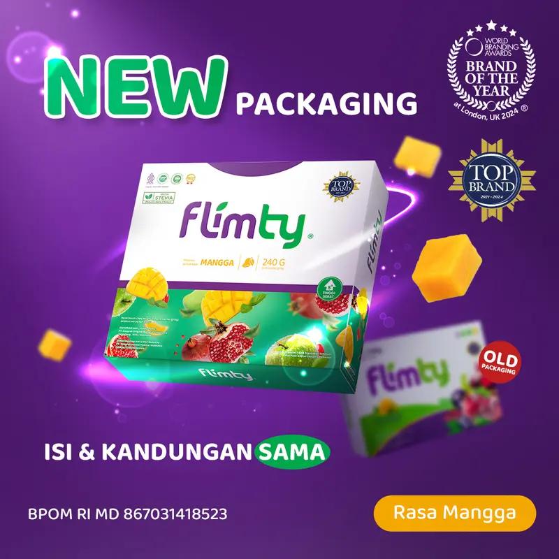 Flimty Rasa Mangga Original isi 16 Sachet - Shop | Tokopedia
