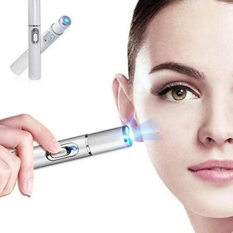 Pen Laser Jerawat Terapi Cahaya Biru, Terapi Cahaya Muka LED - TikTok ...