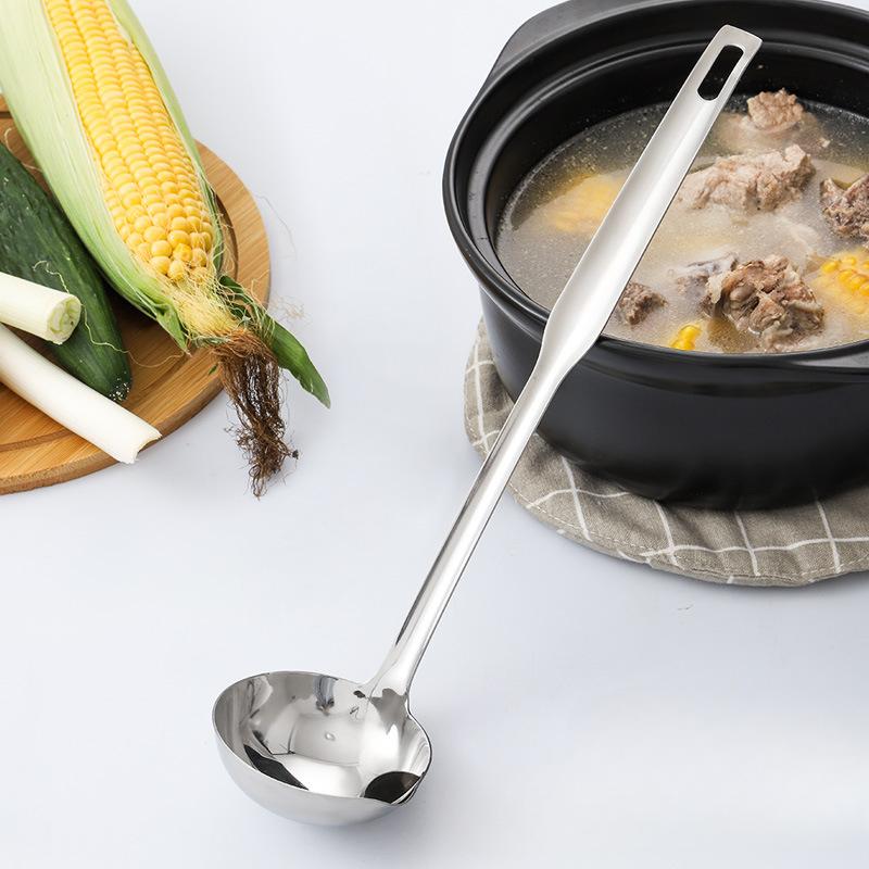 1pc Stainless Steel Oil Soup Fat Oil Separator Ladles Skimme - TikTok ...