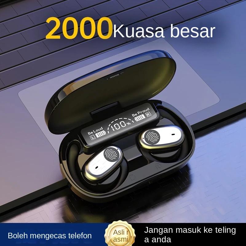 Fon Telinga Bluetooth Tanpa Wayar, Gaya Telinga Terbuka, Baharu ...