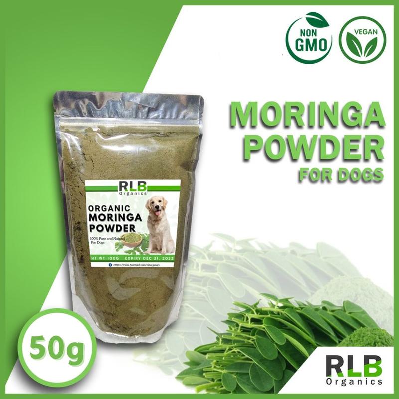 50 grams Pure Natural Moringa Powder for Dogs filled with Vitamins ...
