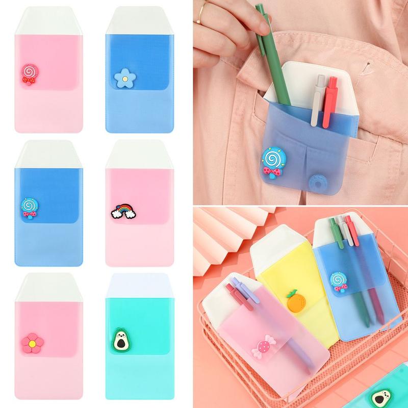 Office Portable Colorful PVC Nursing Leak-Proof Pen Pouch Doctors ...
