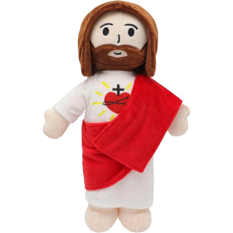 13" Jesus Plush Toy Jesus Stuffed Animal Heart of Plushie Savior ...