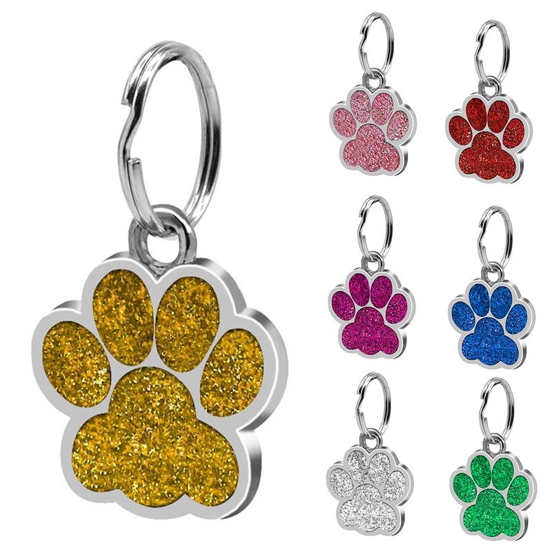 Xiahaone Pet Tag Claw Shape Decorative Durable Paw Dog ID Ta - TikTok ...