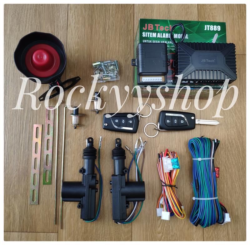 PAKET ALARM REMOTE MOBIL PICKUP 2 PINTU - Shop | Tokopedia