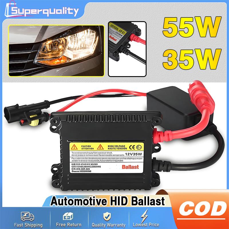 35W 12V DC Car Xenon Hid Ballast Electronic Ballast For HID Kit ...