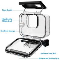 Promo For GoPro Hero 12 11 10 9 Waterproof Case 60M Housing Diving ...