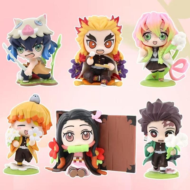 COD ACTION FIGURE CHIBI ANIME KIMETSU NO YAIBA / ACTION FIGURE DEMON ...
