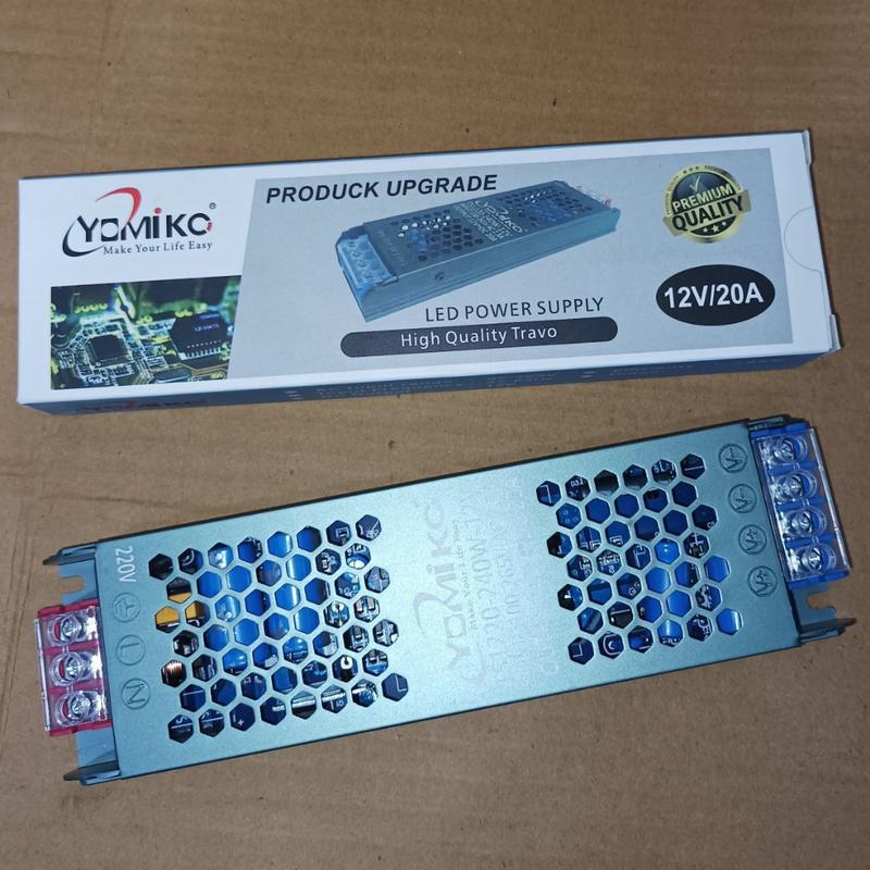 Promo Travo Led 12Volt YOMIKO 3A 5A 10A 16A 20A 30A Power Supply CCTV ...
