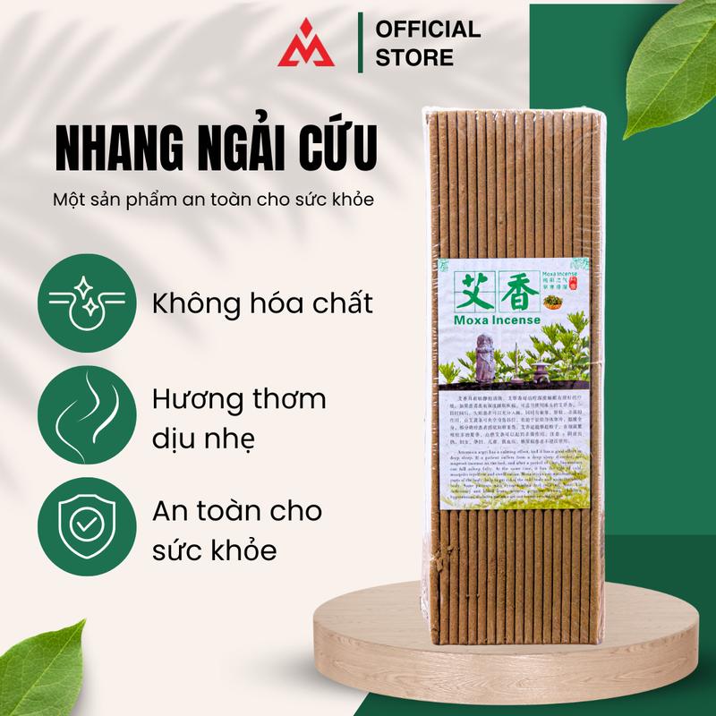 [1 Hộp - 270 Que] Nhang Ngải Cứu Cải Thiện Khí Huyết - Phươn - TikTok ...