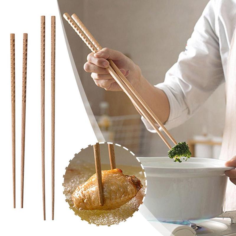 Penyepit Dapur, AntiGelincir, Kayu Digilap Jepun, Penyepit Ekstra ...