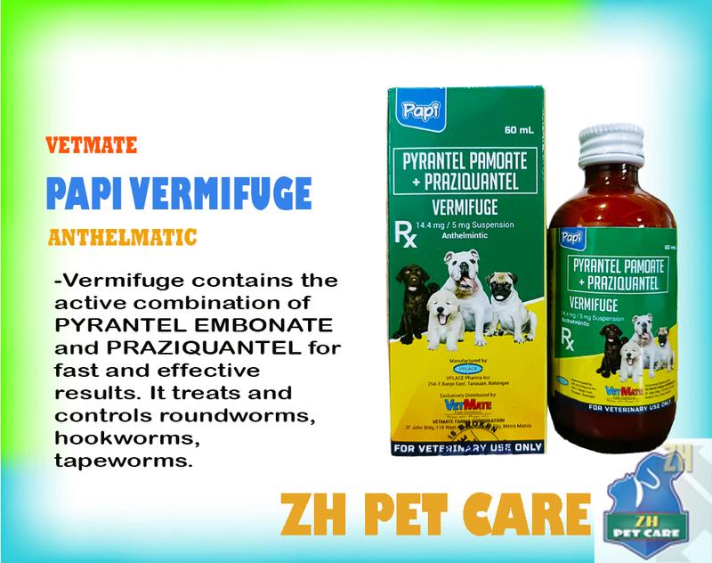 PAPI VERMIFUGE Dewormer for Dogs & Cats | 60ml - TikTok Shop Philippines