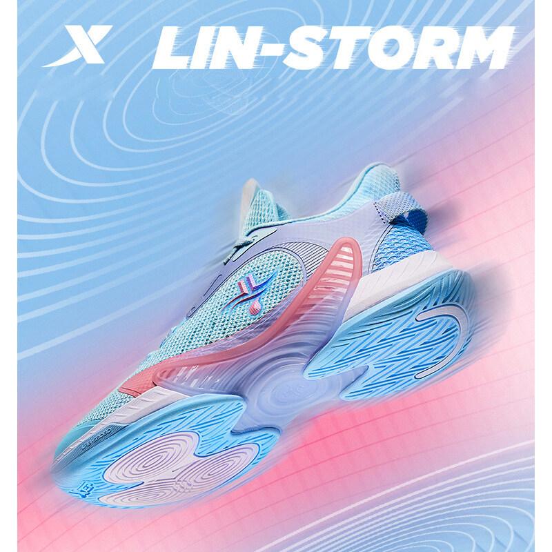 รองเท้าบาสเก็ตบอลผู้ชาย Xtep, LIN-STORM, ทนต่อการสึกหรอ, ดูดซับแรง ...