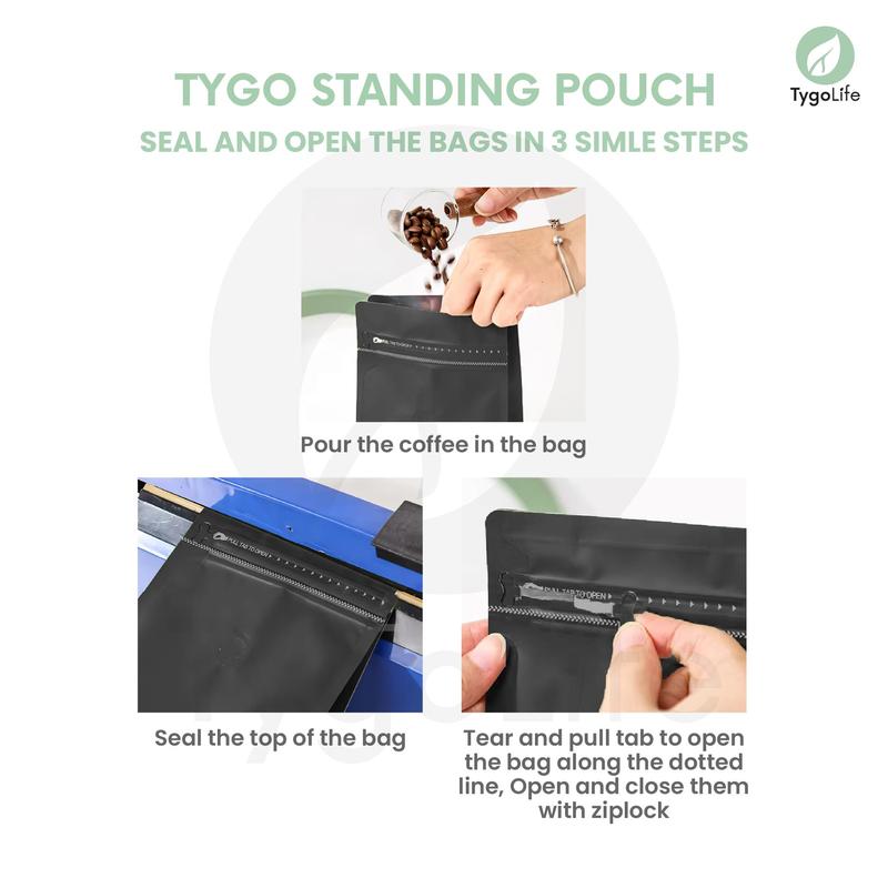 STANDING POUCH FLAT BOTTOM WITH VALVE ZIPLOCK FOR COFFEE TEA KEMASAN ...