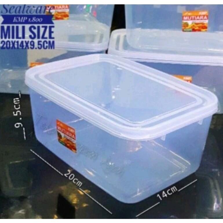 grosir sealware 1800 ml merk KMP isi 10 wadah toping seblak wadah ...