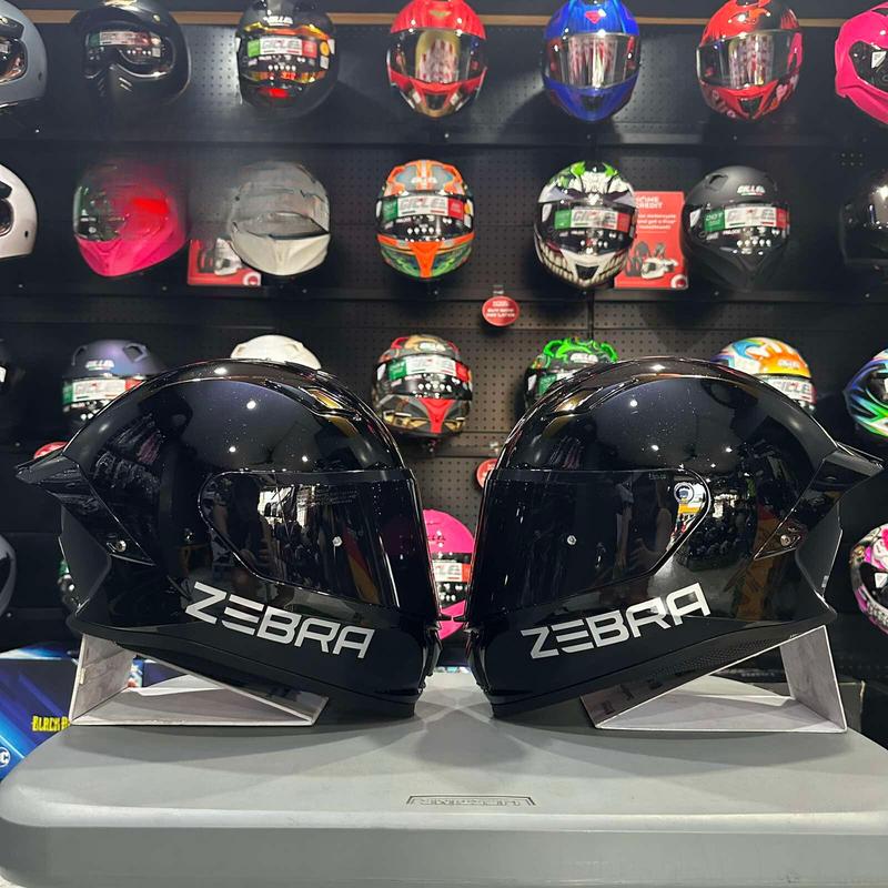 ZEBRA ff655 Mono Color Full face Dual Visor Motorcycle Coupl - TikTok ...