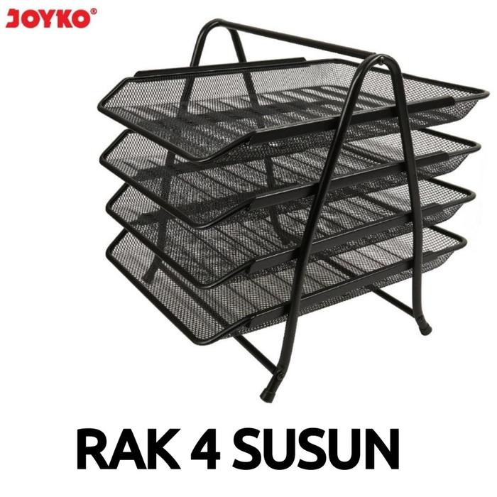Jual Rak Document Tray 4Susun JOYKO DT31/Paper Tray/Elevated Letter ...
