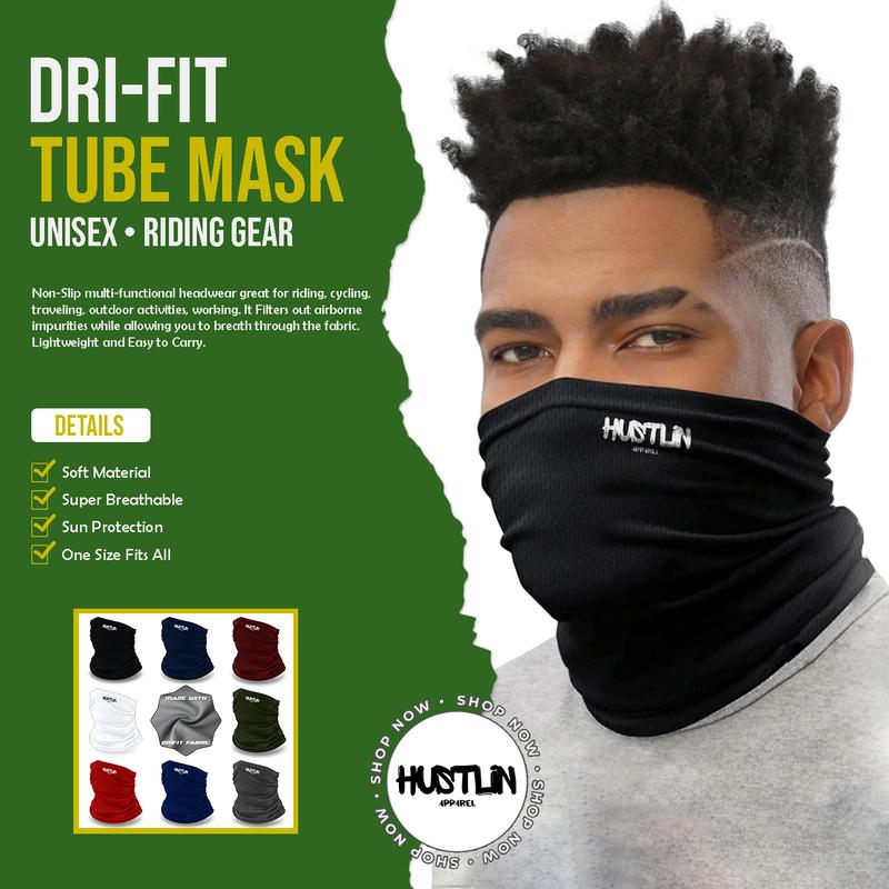 UNISEX DRIFIT TUBE MASK - DTM HUSTLIN 2.2 - Neck gaiter / Face - TikTok ...