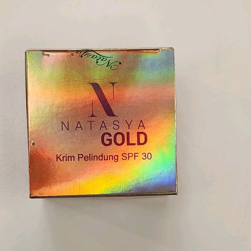 NATASYA GOLD KRIM PELINDUNG SPF30 | KRIM SIANG GOLD Facial Skincare ...