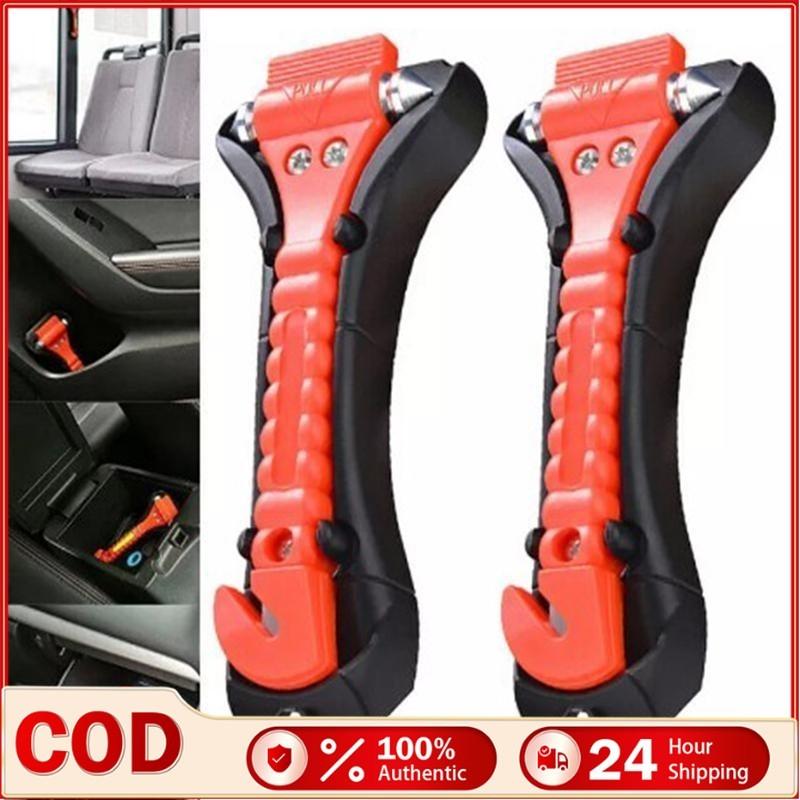 2 IN 1Car Safety Hammer Rescue Hammer For Window Breaker and - TikTok ...