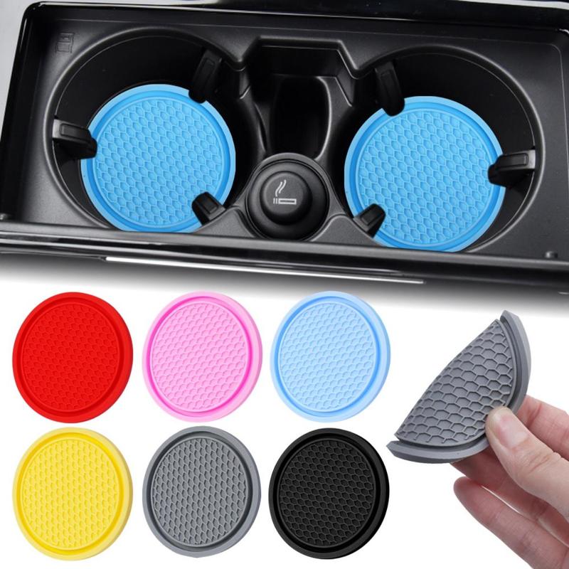 Car Cup Coaster, Universal Non-Slip Cup Holders,Embedded in Ornaments ...