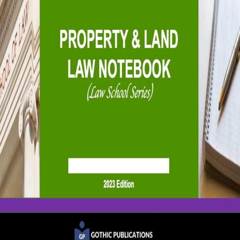 (Codal-Law School) Property & Land Law Notebook - TikTok Shop Philippines