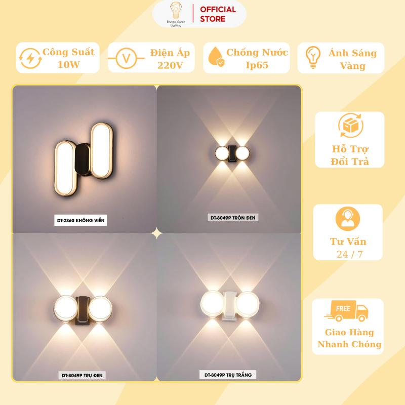Đèn Tường Decor DT-8049P,DT-2360 Thân Nhôm Chống Nước Cao Cấ - TikTok ...
