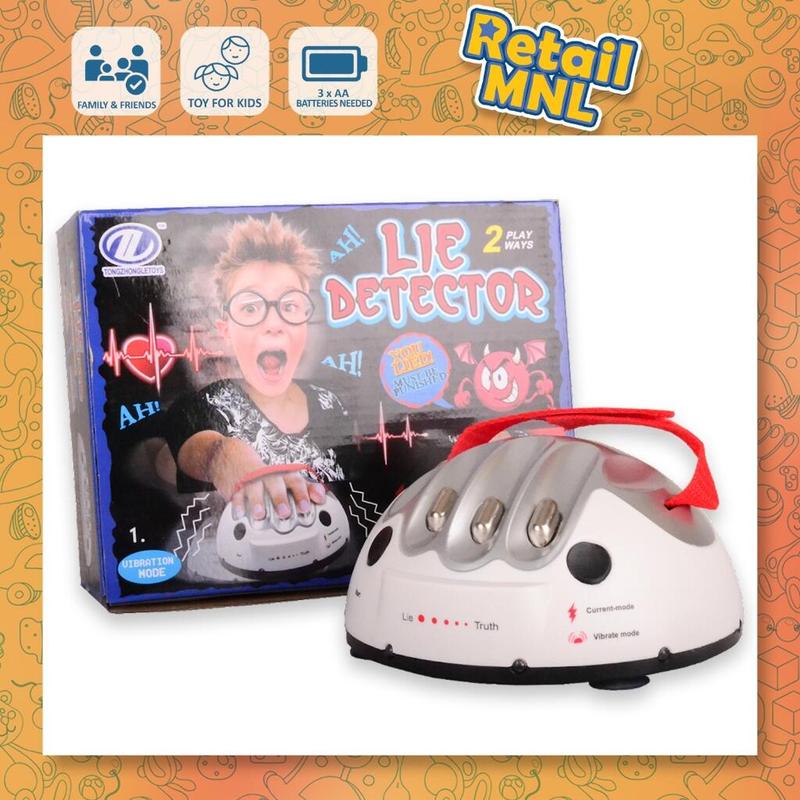 Retailmnl Lie Detector Electric Shock Party Games Kids Toys - TikTok ...