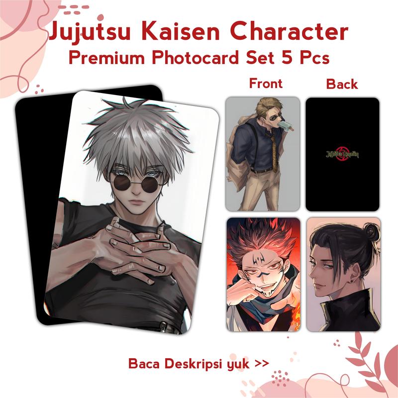 Photocard Jujutsu Kaisen Karakter set - Shop | Tokopedia